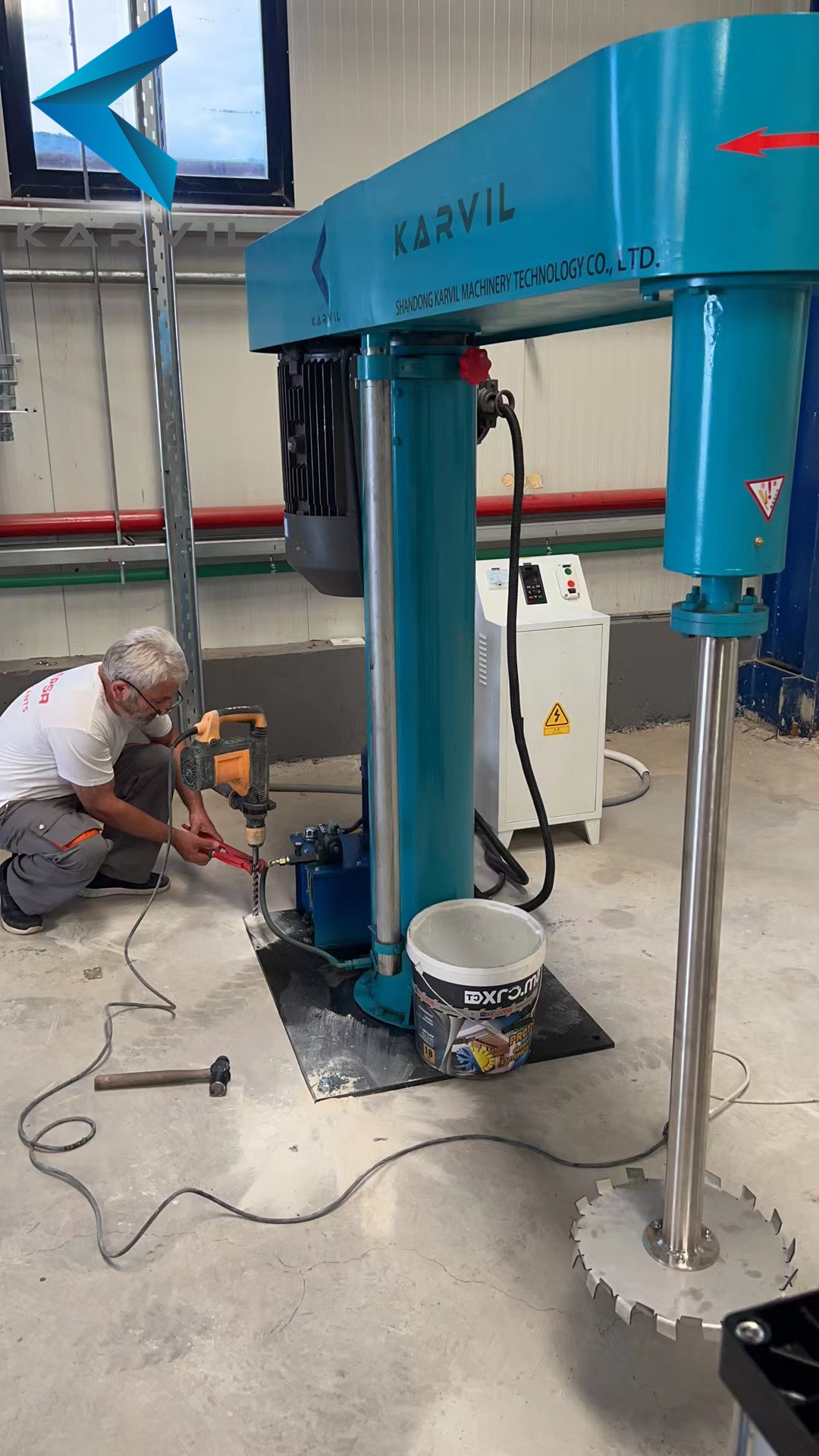 High sppeed Disperser for Turkey Customer Delivered Successfully ...